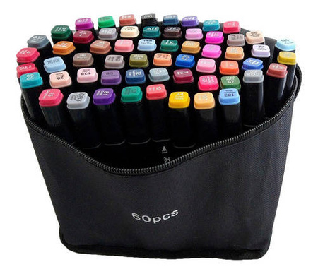 Set of markers 60 pcs. Markers | Categories \ Kids Categories ...
